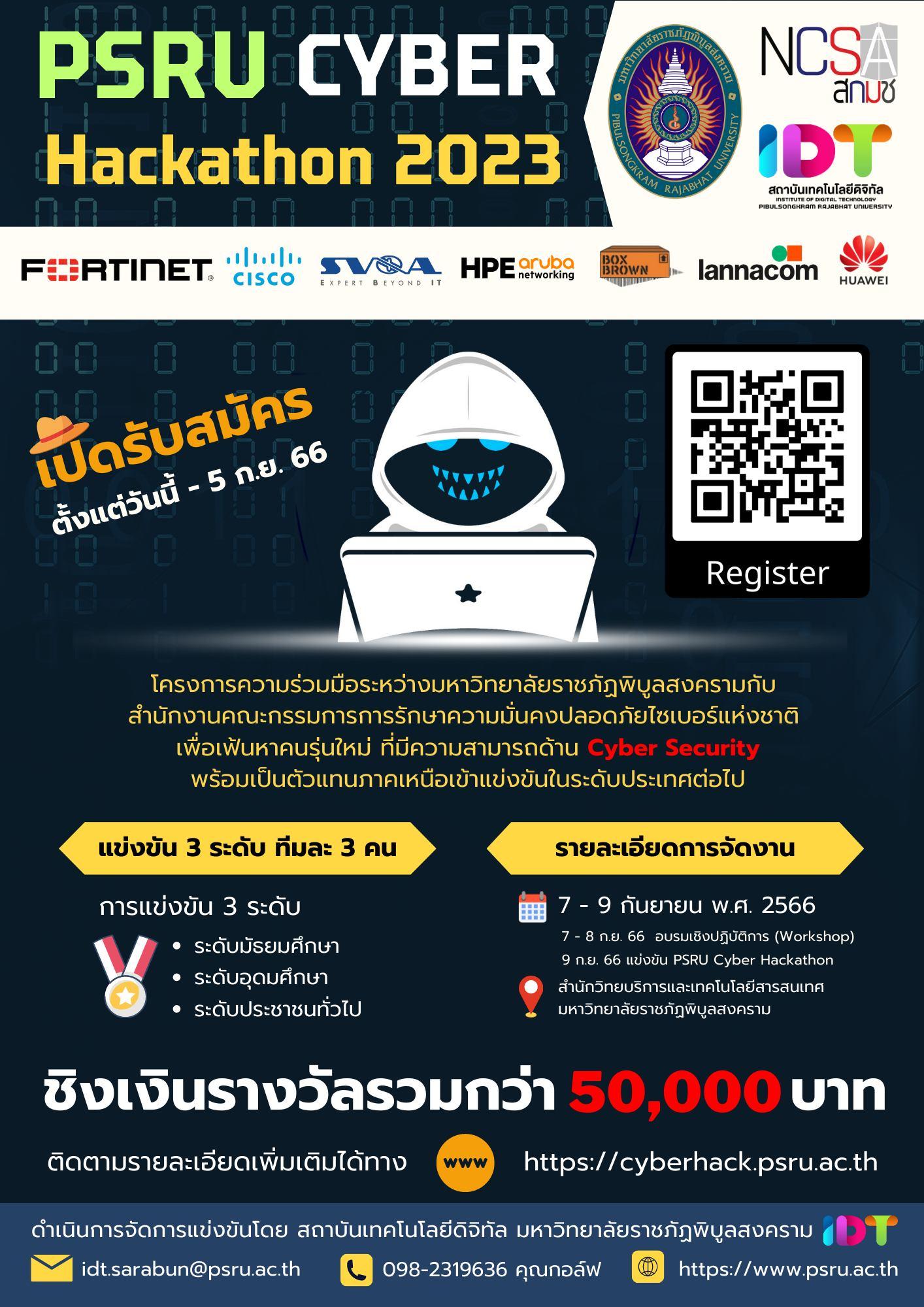 โอกาสดีๆ มาแล้ว ! สำหรับนักเรียน นักศึกษา และประชาชนทั่วไป (PSRU Cyber ...